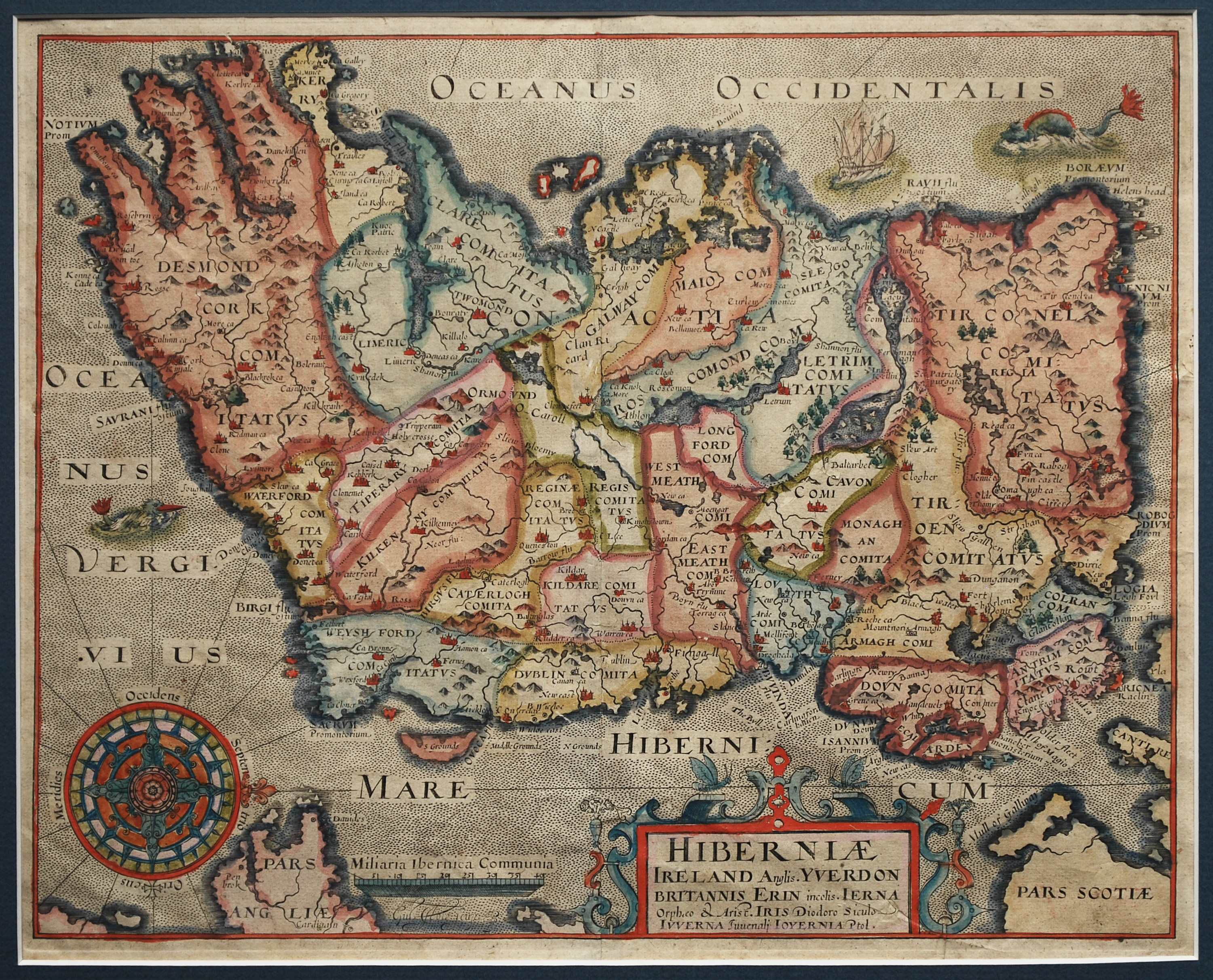 Maps Perhaps - Antique maps, prints and engravings :: Hiberniae Ireland ...