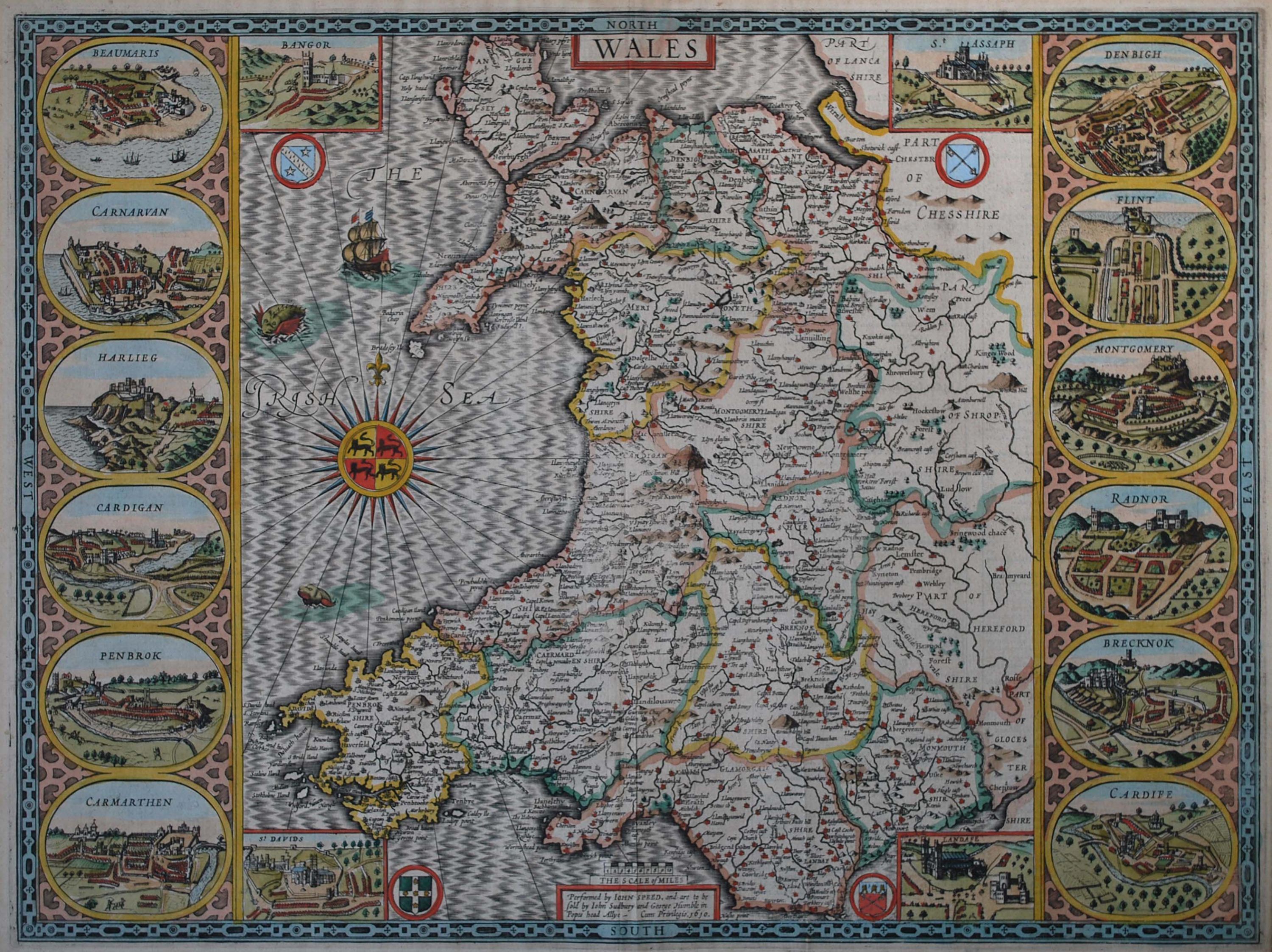 Maps Perhaps - Antique maps, prints and engravings :: Wales